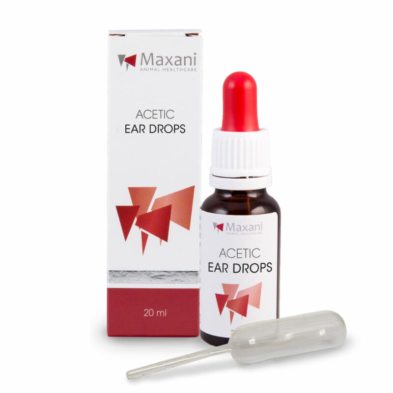 Maxani Acetic Ear Drops (Acid Ear Drops) - Maxani Animal Healthcare BV